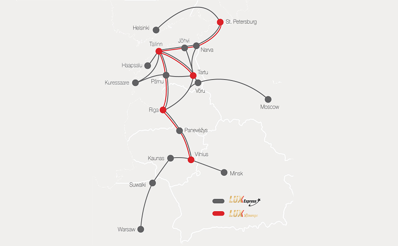 Lux Express coaches to Finland and Estonia | Viking Line